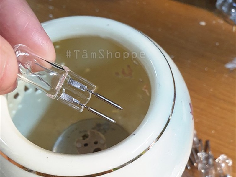 Bóng đèn xông tinh dầu điện (Bóng đèn Halogen) PKTTDTD-BDH