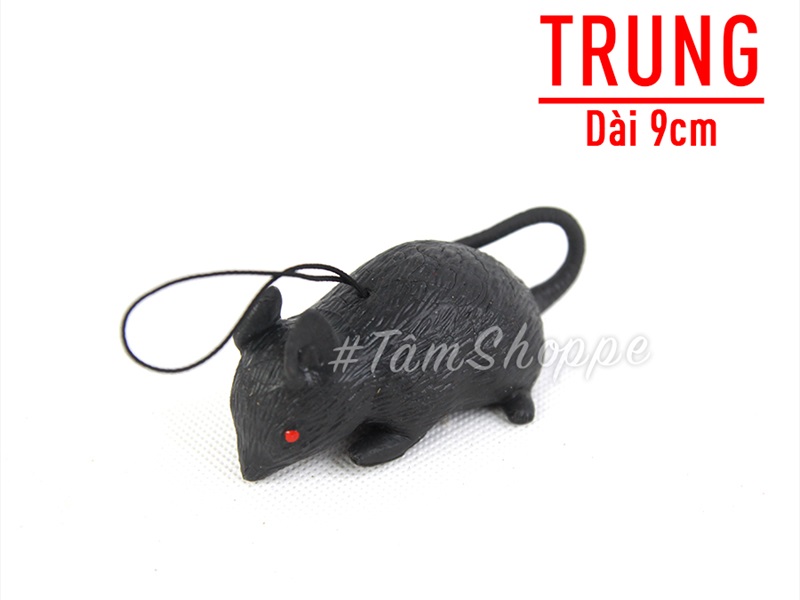 Con chuột cao su trang trí mềm như thật TCV-CHUOT-02