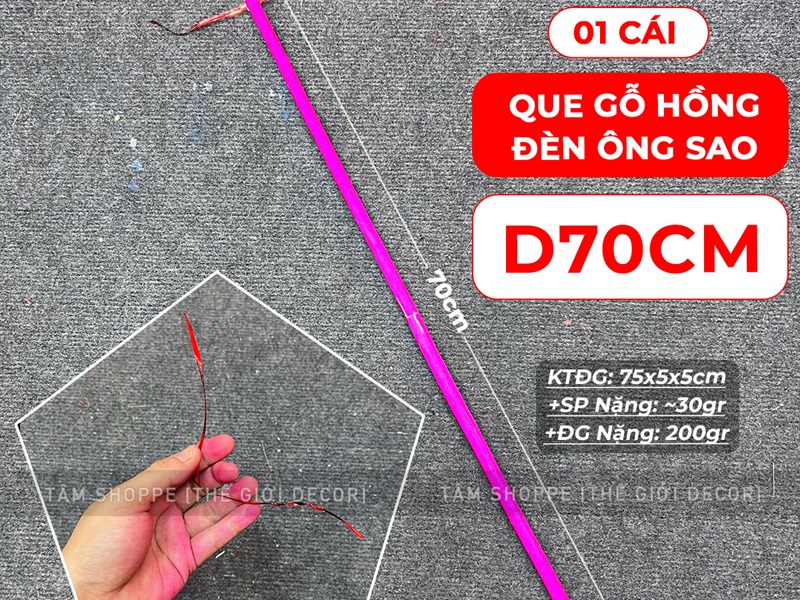 Lồng đèn bông hoa giấy màu kiếng [Thủ công - 2 size] LDEN-KIENG-09