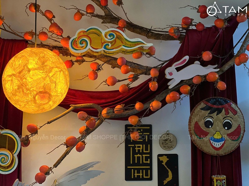 Backdrop Trung thu chủ đề Trăng treo [2025 - Tâm Nguyễn Decor] CC ...