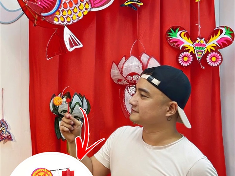 Trống quay mini cầm tay phát âm thanh giòn giã [Trống bỏi - Dân gian ...