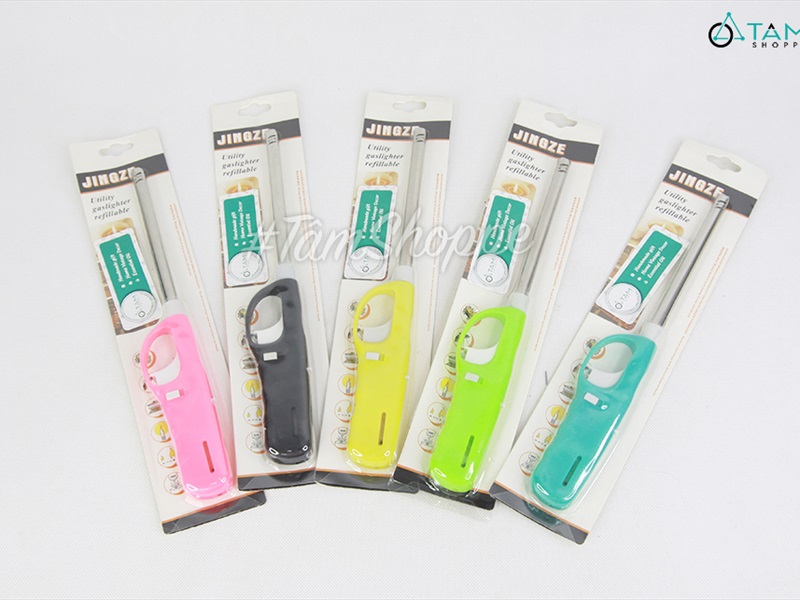 Bật lửa dài đốt nến ngẫu nhiên màu BATLUA-01