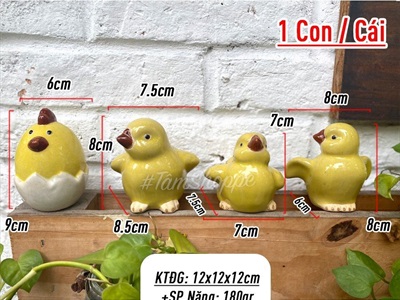 Tượng con vật tiểu cảnh